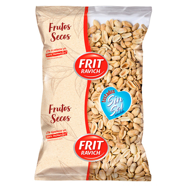 Frit Ravich Cacahuete Repelado Tostado Sin Sal 1 Kg – Tujilguero